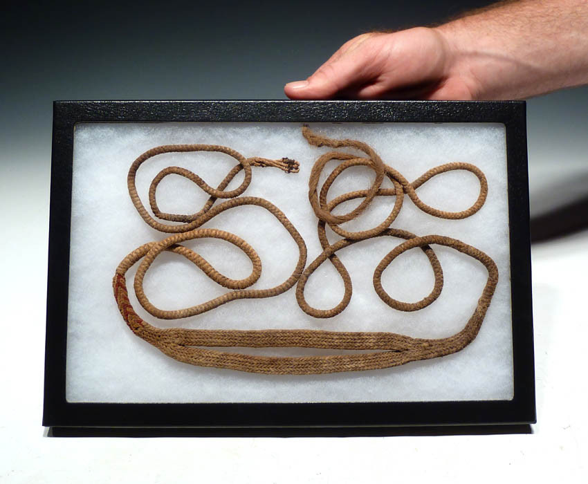 CHIMU PRE-COLUMBIAN ANCIENT SLING TUMPLINE