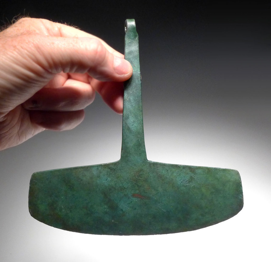 LARGE ANCIENT COPPER BRONZE SKULL TREPANNING SURGICAL KNIFE FROM THE ...