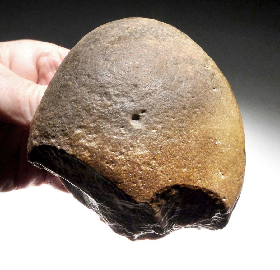 MUSEUM-CLASS BONE-CRUSHING MODE 1 OLDOWAN PEBBLE CHOPPER AXE FROM ...