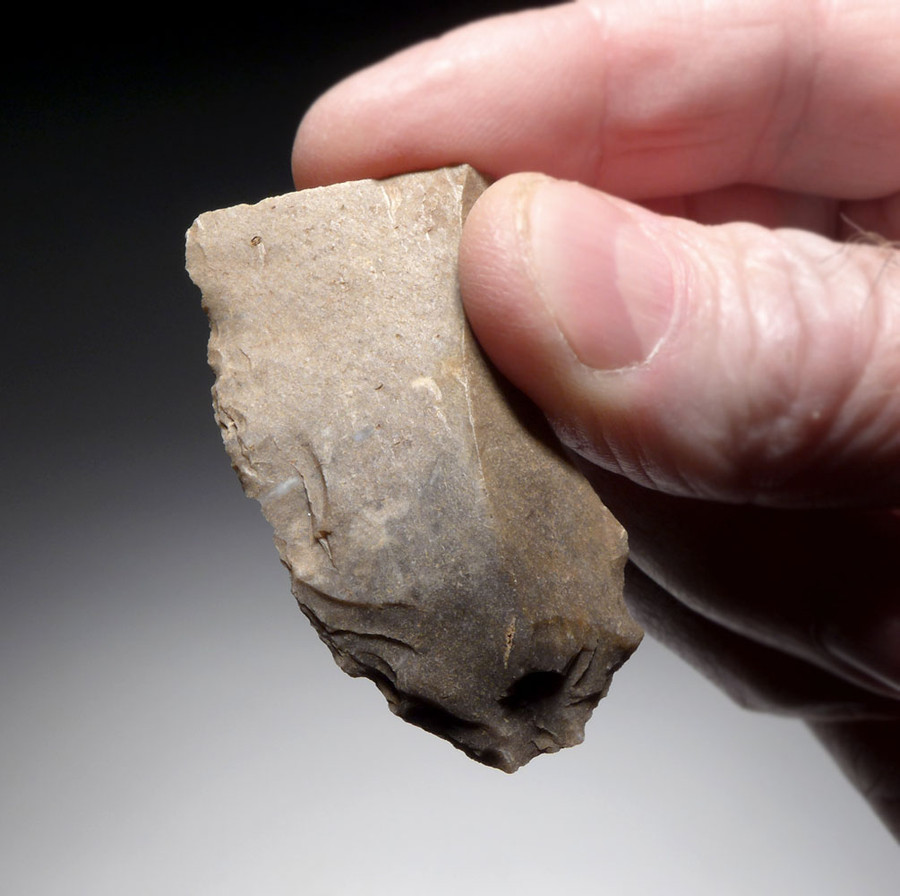ROBUST NEANDERTHAL FLINT SIDE SCRAPER MOUSTERIAN FLAKE TOOL FROM DORDOGNE FRANCE *M467 - TIME ...