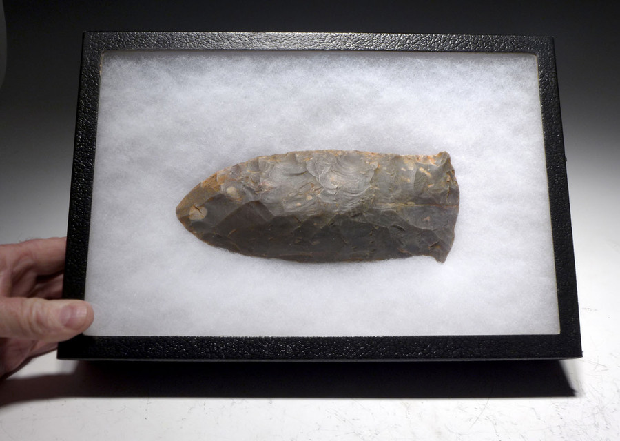 HOLY GRAIL FLARED BIT FLINT CELT PRESTIGE WAR AXE FROM THE AFRICAN ...
