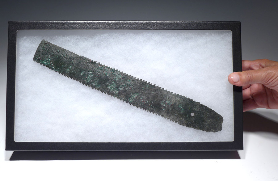 ULTRA-RARE ANCIENT SWITZERLAND BRONZE AGE MEDICAL BONE SAW FOR SURGICAL ...