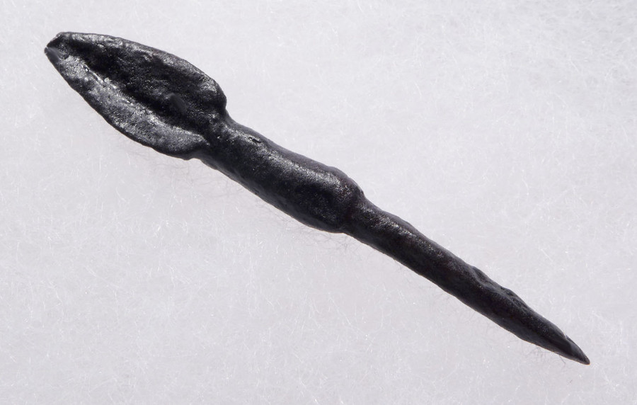 RARE MONGOL EMPIRE TRILOBATE IRON ARROWHEAD FROM THE EUROPEAN INVASION ...