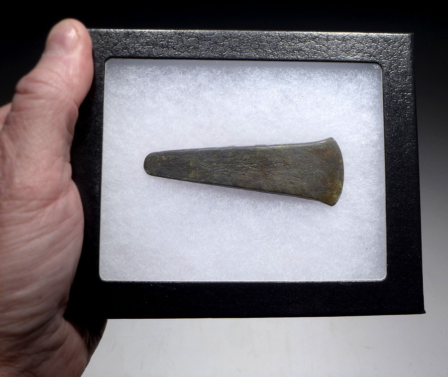 RARE BALKAN CHALCOLITHIC COPPER AXE - EUROPE'S FIRST METAL TOOL CULTURE ...