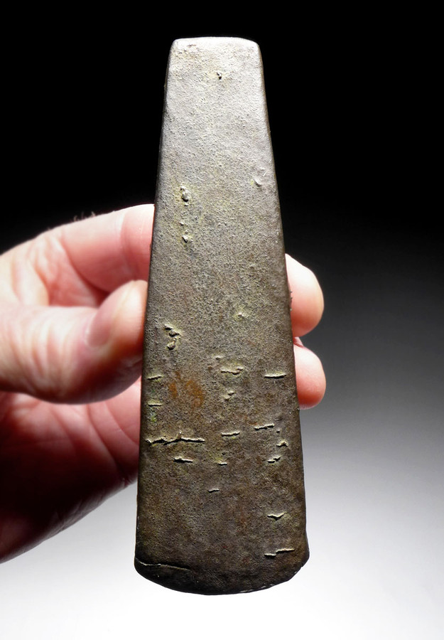 BEST OF THE COLLECTION - RARE BALKAN CHALCOLITHIC COPPER AXE - EUROPE'S ...