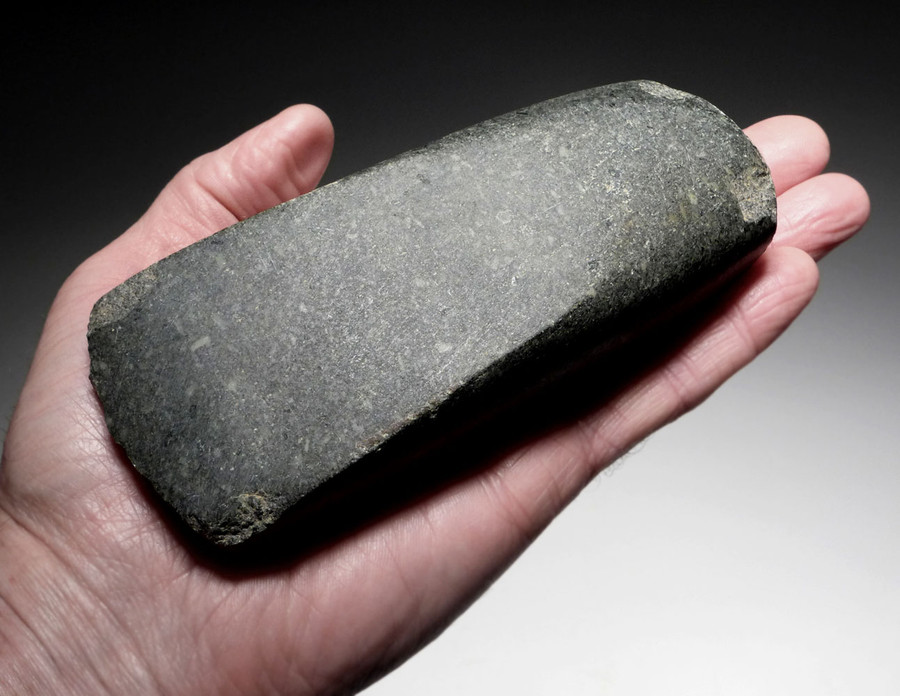 RARE SKULL-CRUSHER STONE BATTLE HAMMER AXE OF THE BALKAN NEOLITHIC ...
