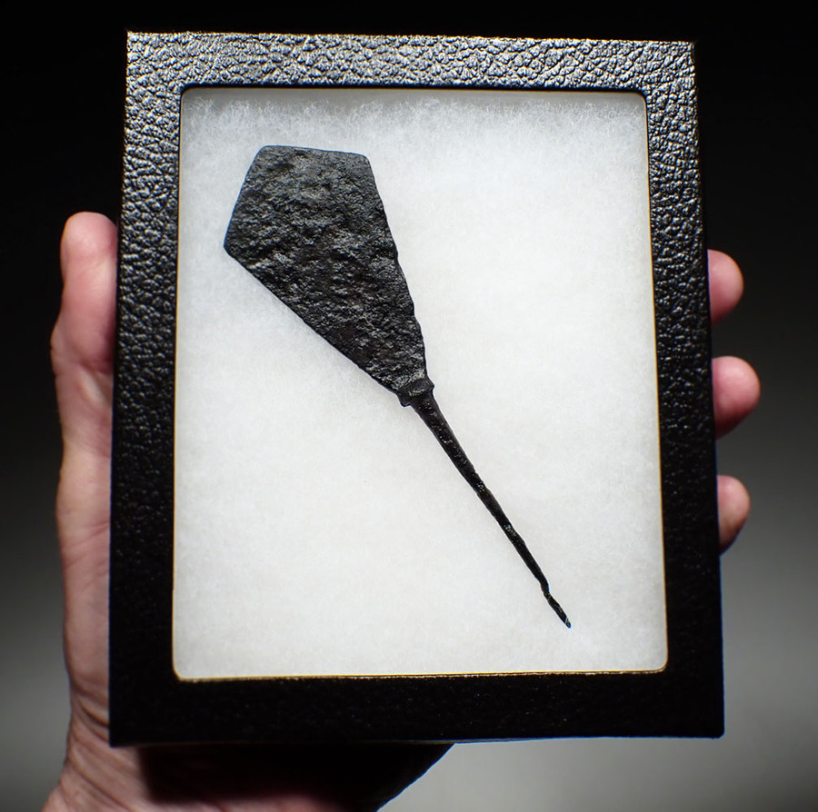 HUGE ANTI-CAVALRY LINE ARCHER BYZANTINE ROMAN IRON ARROWHEAD *R335 ...
