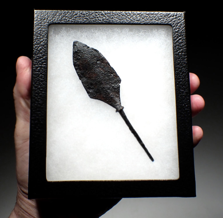 HUGE ANTI-CAVALRY LINE ARCHER BYZANTINE ROMAN IRON ARROWHEAD *R336 ...