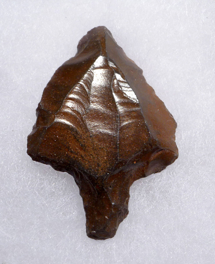 EXTREMELY FINE MIDDLE STONE AGE ATERIAN TANGED POINT - OLDEST KNOWN ...