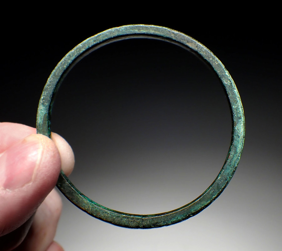 ANCIENT CHILD'S BRONZE BANGLE BRACELET FROM NEAR EAST LURISTAN *LUR382 ...