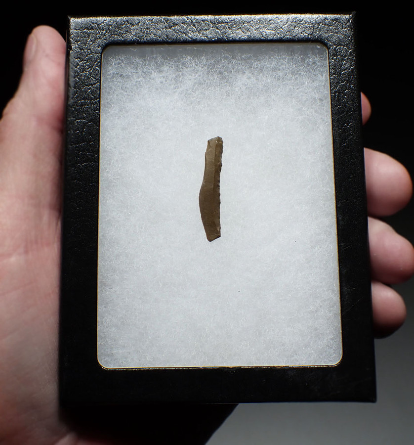 EXCEPTIONAL CRO-MAGNON FLINT MICROLITH FLAKE BLADE TOOL FROM FAMOUS ...