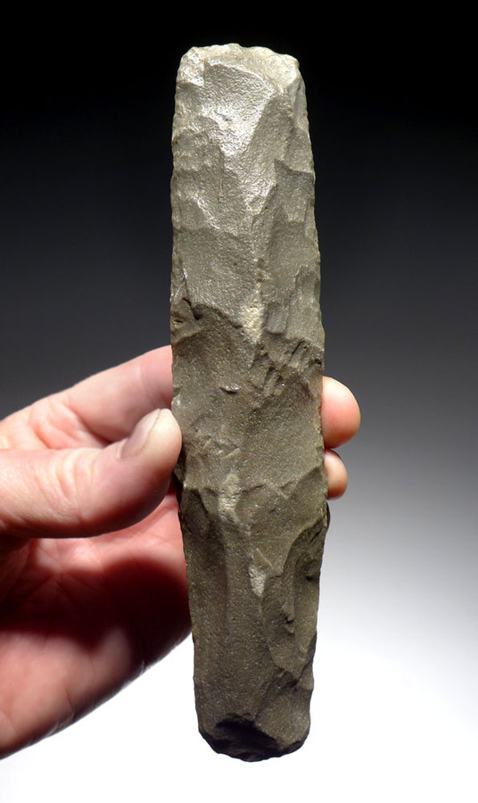 TENERIAN NEOLITHIC GREEN JASPER CELT ADZE AXE FROM THE AFRICAN ...