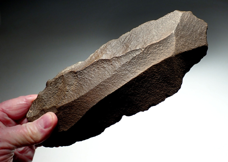 OLDEST PREHISTORIC STONE AGE BLADE ACHEULEAN KNIFE MADE BY HOMO ...