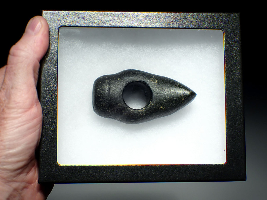 EXCEPTIONAL COMPACT CORDED WARE CULTURE BLACK STONE BOAT AXE PRESTIGE ...