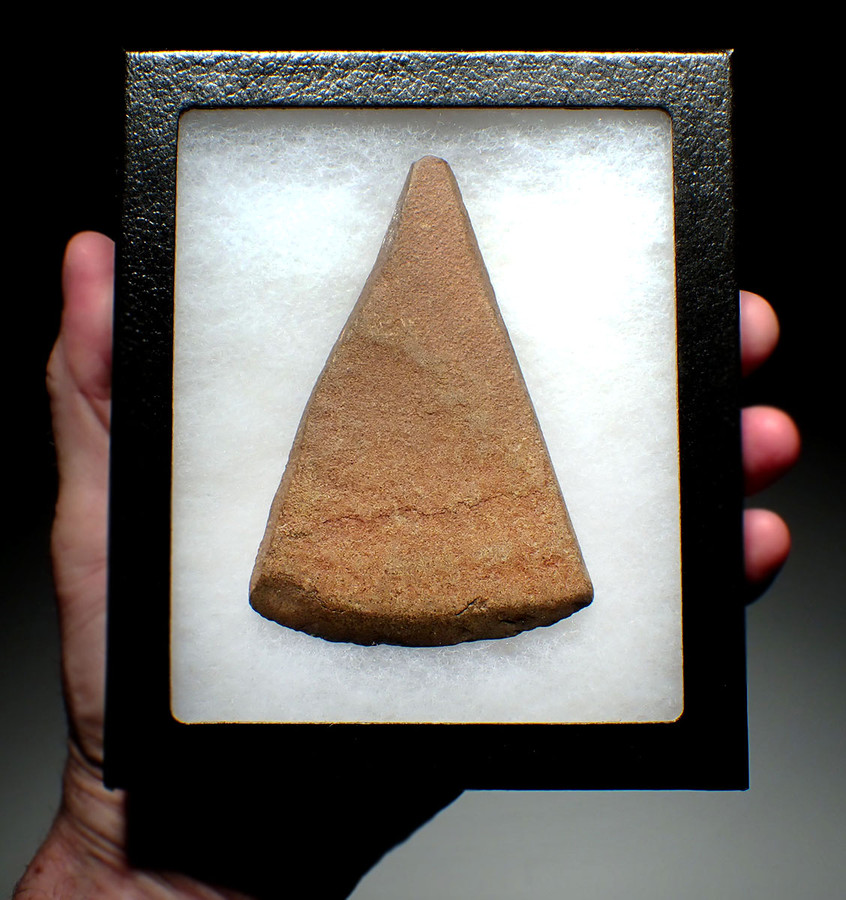EXTREMELY RARE DIGGING STONE HOE ADZE AXE FOR FARMING FROM THE WEST ...