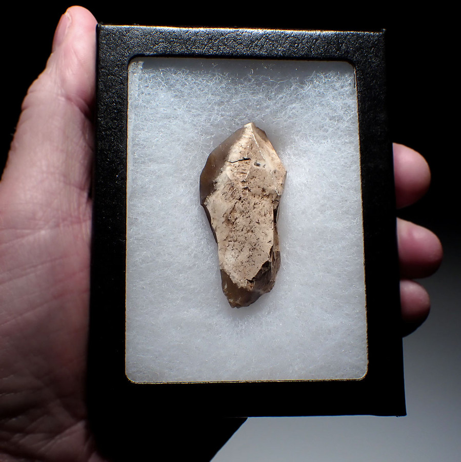 CRO-MAGNON ART-MAKING DIHEDRAL BURIN FLAKE TOOL FROM THE FAMOUS UPPER ...