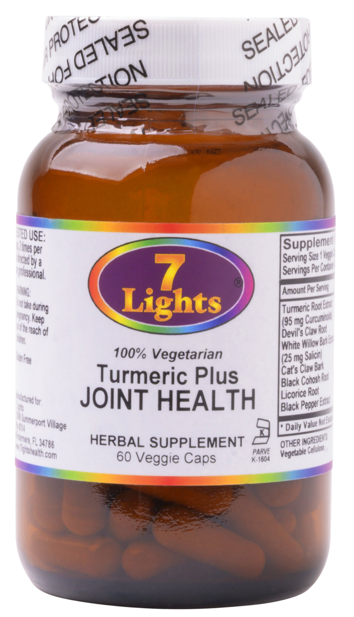 TURMERIC PLUS JOINT HEALTH (60 CAPS) - www.7lightshealth.com
