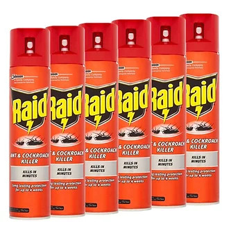 Raid Ant & Cockroach Killer 6x300ml - Nomm Company Limited