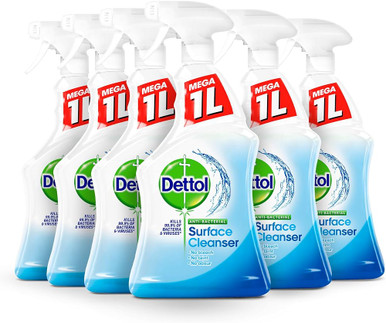Dettol Anti-Bac Surface Spray XL 6x1L - Nomm Company Limited