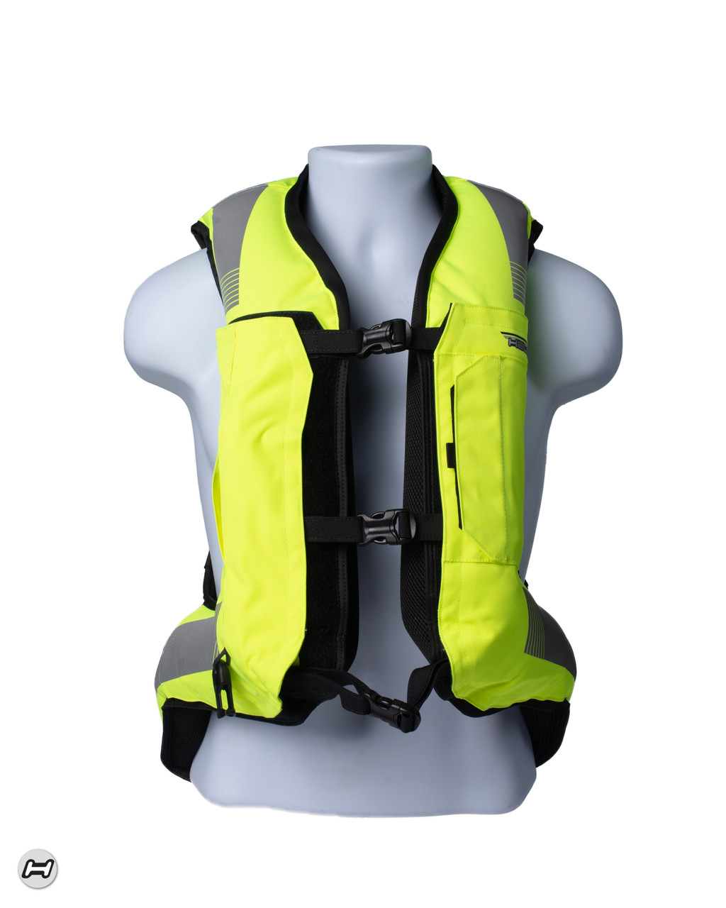 Helite Hi-Viz Airbag Vest Turtle 2 Technology