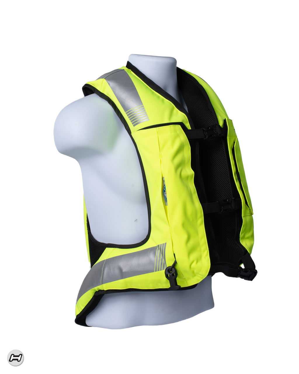 Helite Hi-Viz Airbag Vest Turtle 2 Technology