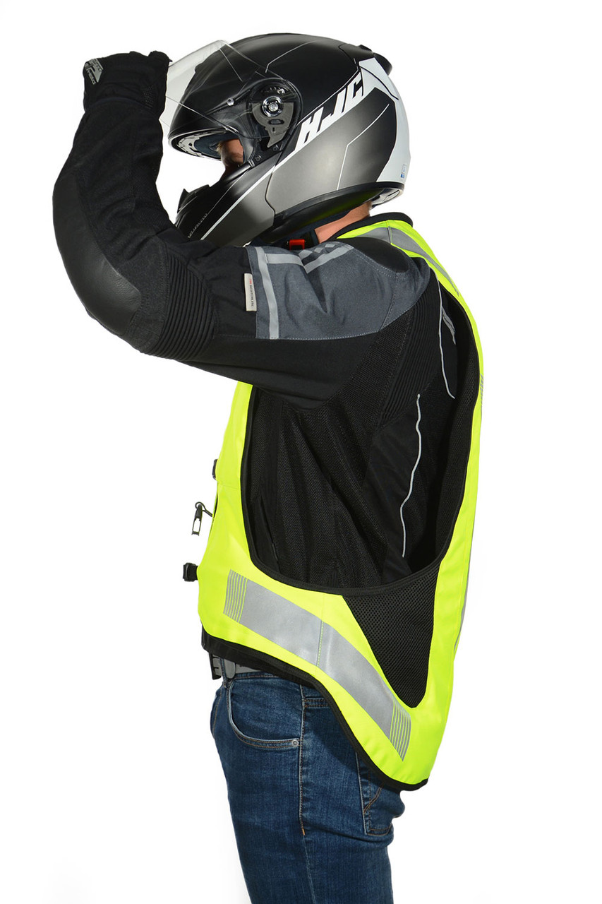 Helite Hi-Viz Airbag Vest Turtle 2 Technology