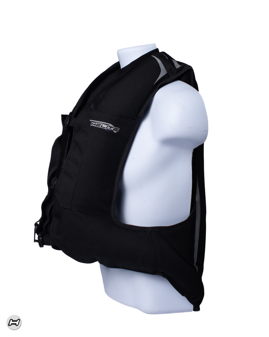Helite Black Airbag Vest Turtle 2 Technology