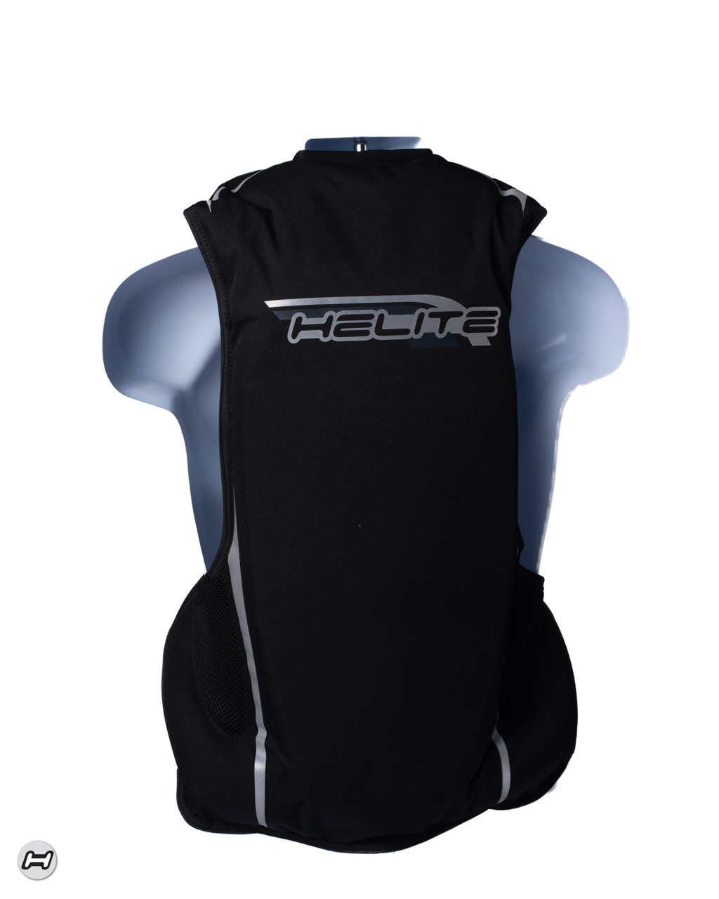 Helite Black Airbag Vest Turtle 2 Technology