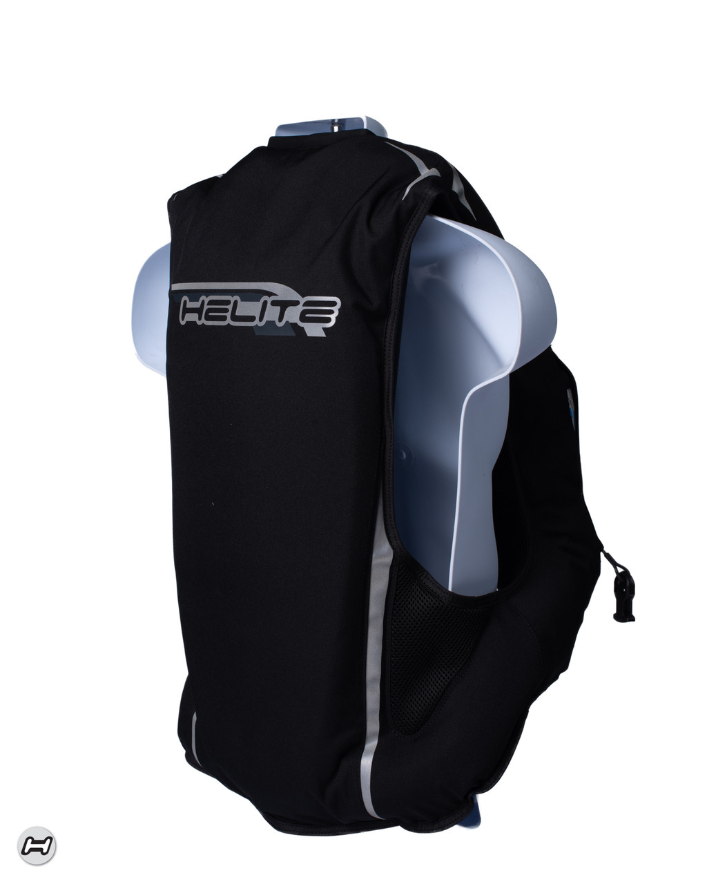 Helite Black Airbag Vest Turtle 2 Technology