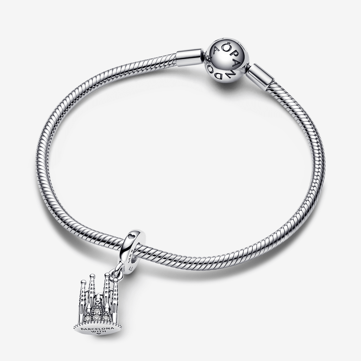 Charm Colgante Pandora Monumento Barcelona - Castejón Joyeros