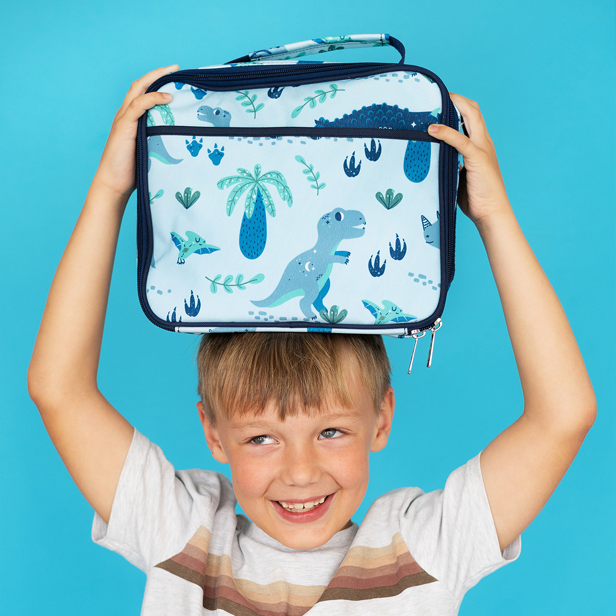 Monogrammed Dinosaurs Lunch Box | The Gifting Spot