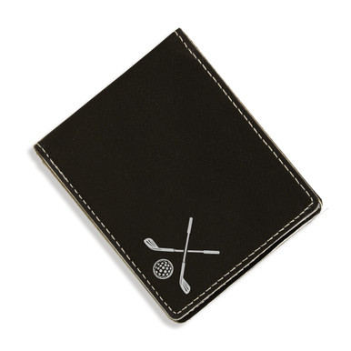 Black Golf Club Wallet | The Gifting Spot