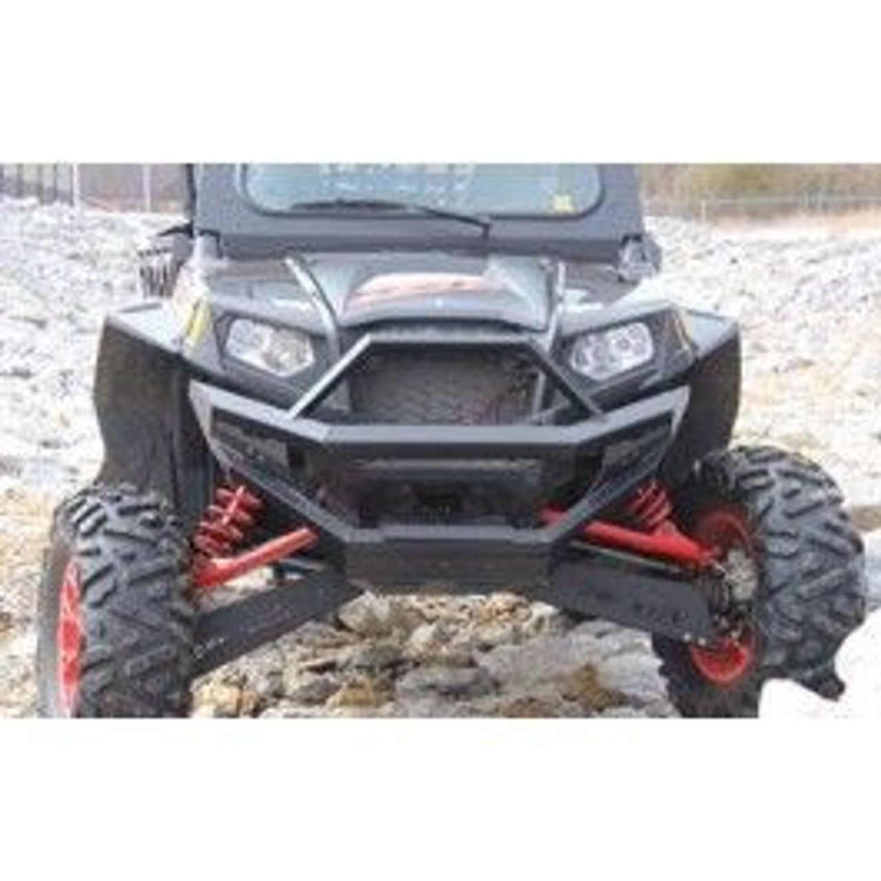 Heavy Duty Front Bumper For Polaris Rzr Xp 900 By Bad Dawg