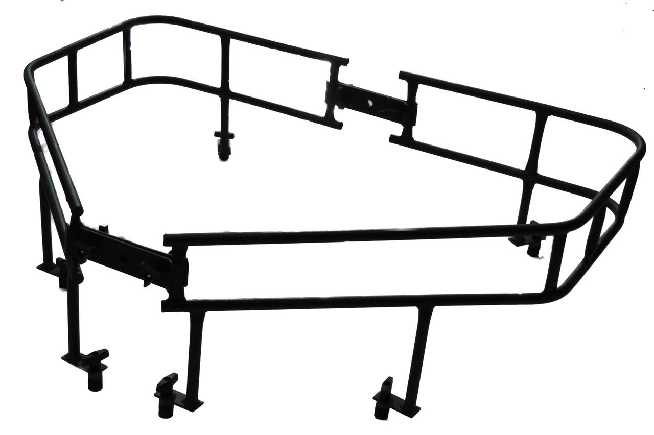 Polaris RZR XP 1000 Rear Cargo Rack Rail System by Hornet Outdoors