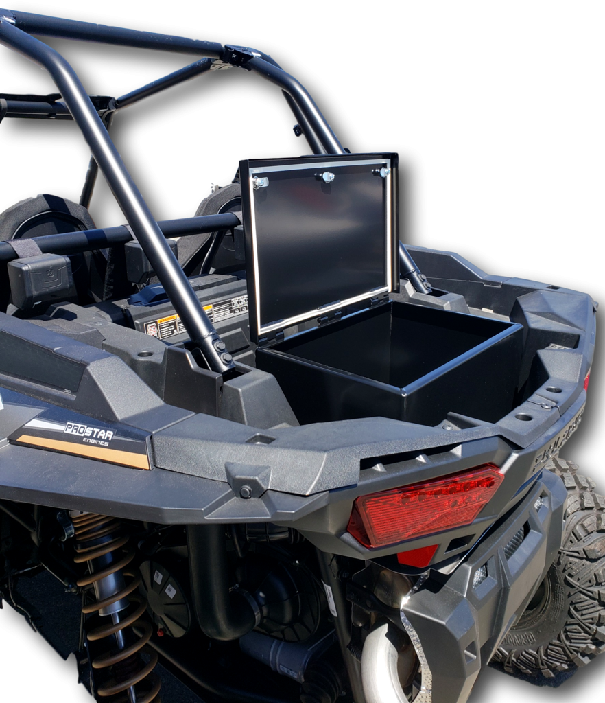 Polaris RZR XP 1000 / XP Turbo Rear Cargo Box By Hi-Standard Outfitters