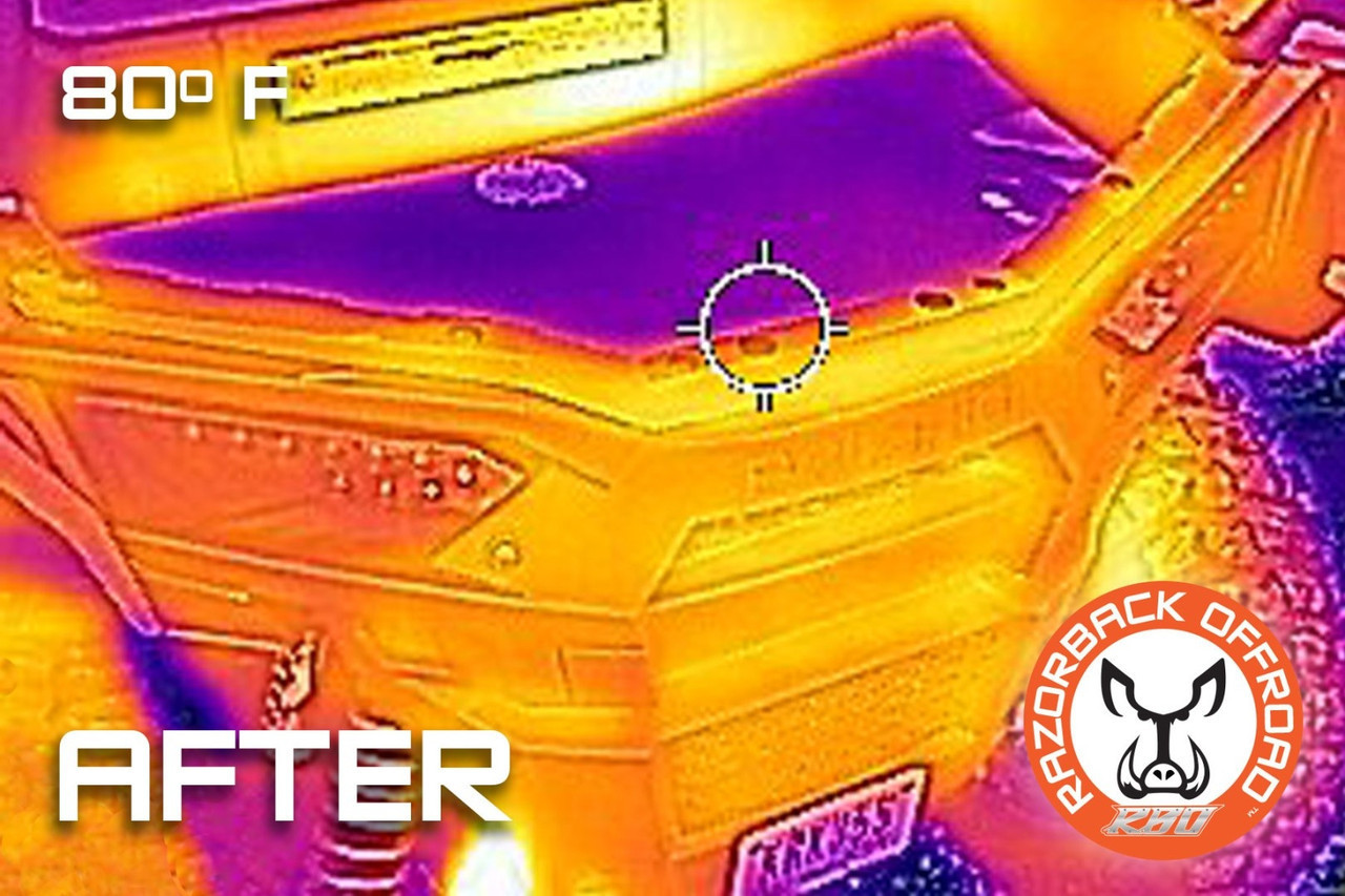 Polaris RZR 1000 Ruff Rider Padded Heat Shield - Razorback Offroad RBO1060