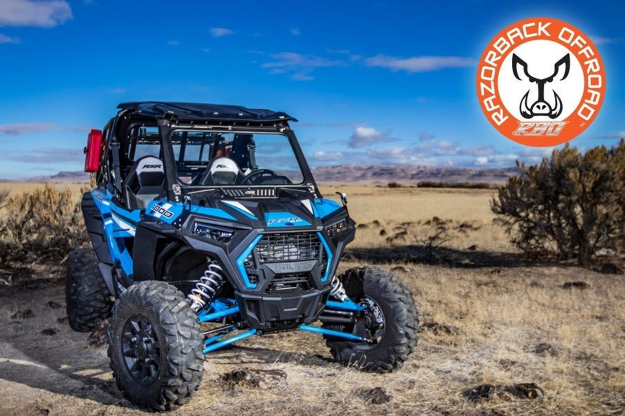 Polaris RZR 1000 Front Folding Windshield with Wiper & Vents by ...