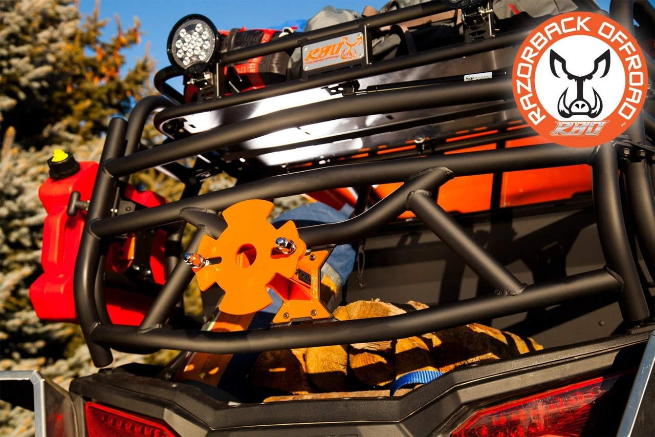 Polaris RZR RBO It Fits Adjustable Spare Tire Mount by Razorback Offroad