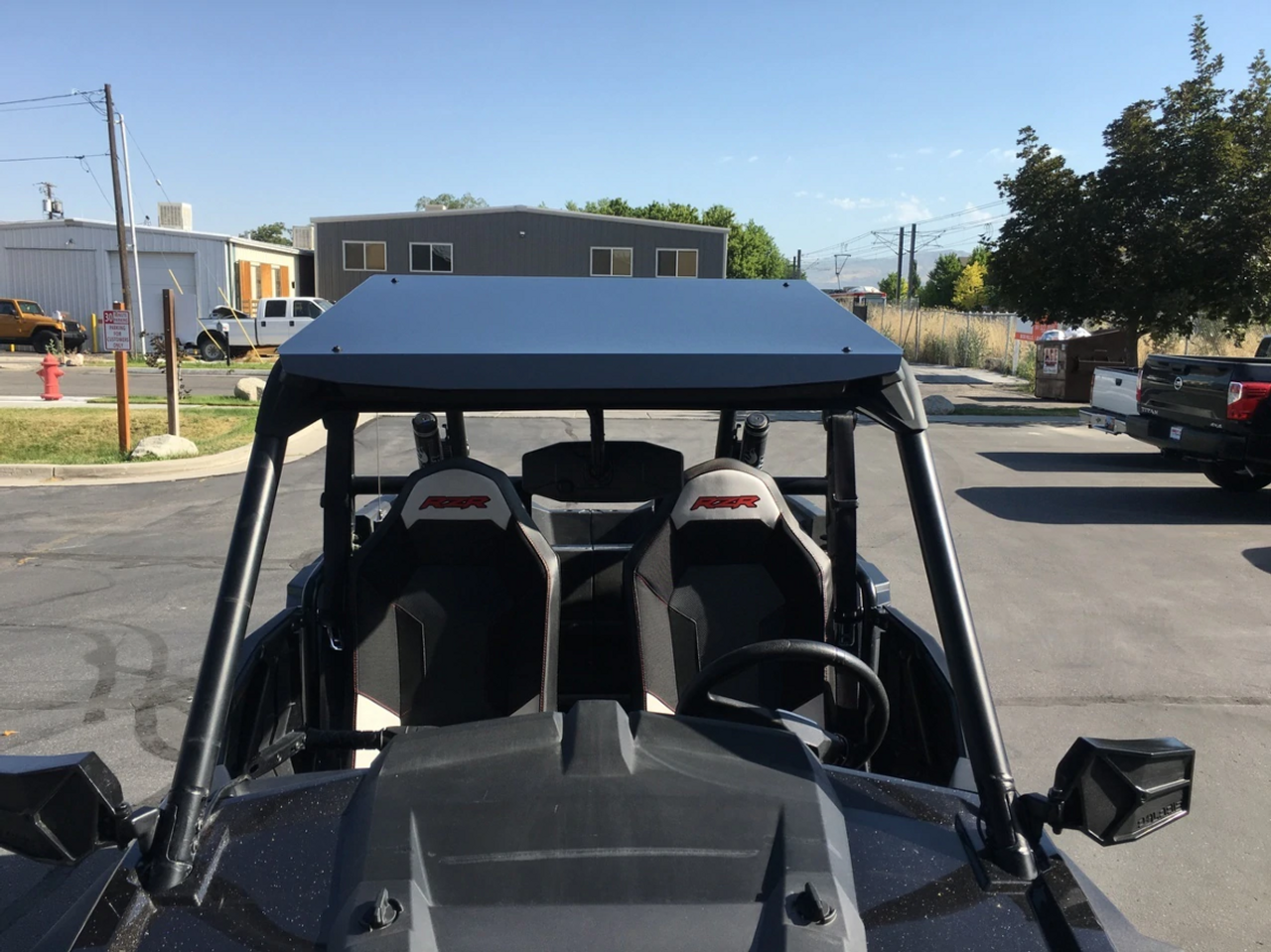 Polaris Rzr 900 1000 Xp Turbo 2 Seater Aluminum Roof By Utvzilla