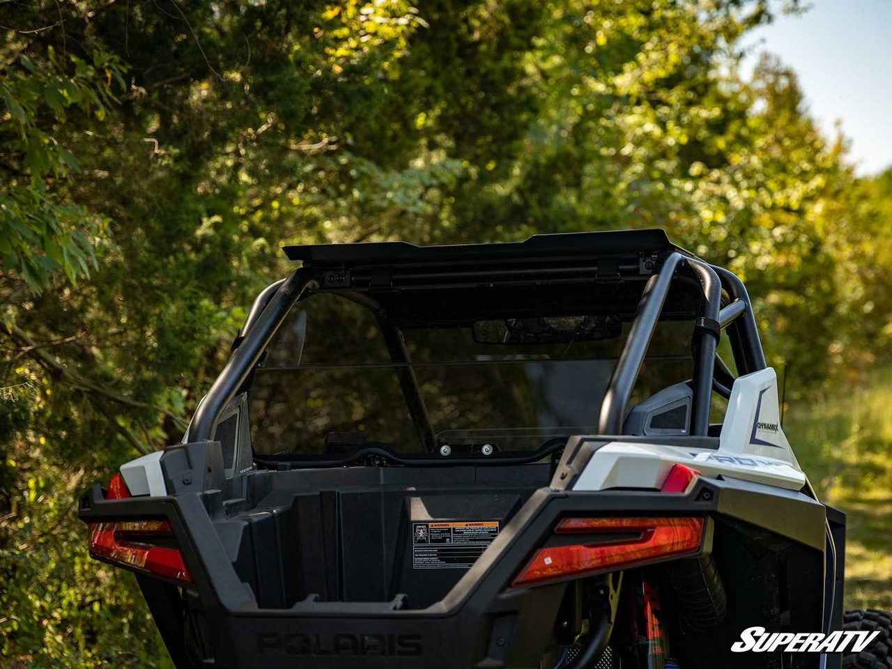 Polaris RZR PRO XP Rear Windshield by Super ATV