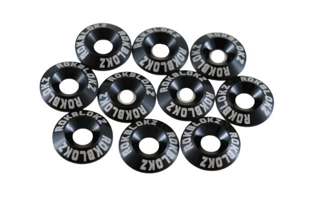 Polaris RZR XP 1000 / XP Turbo Anodized Aluminum Washer Kits By Rokblokz