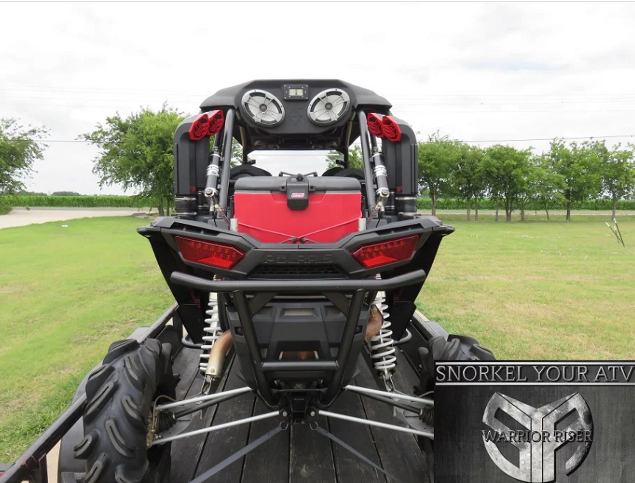 Polaris Rzr Xp 1000 3 Snorkel Kit By Sya Warrior Riser