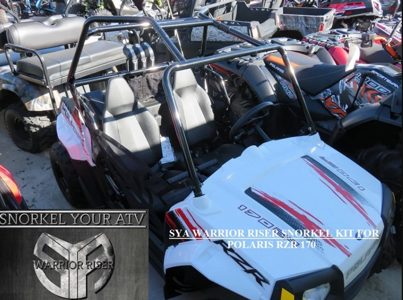 Polaris Rzr 170 Snorkel Kit By Sya Warrior Riser