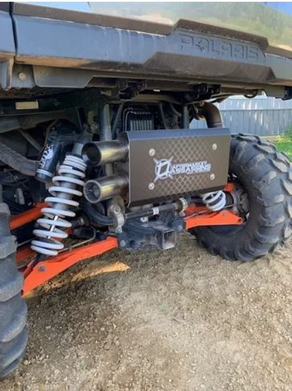 Polaris Rzr S 1000 Stainless Slip On Exhaust By Aftermarket Assassins