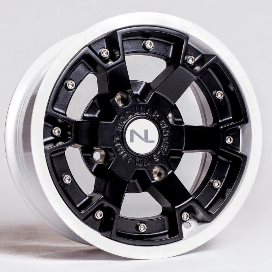 Polaris RZR Deuce Matte 2 Piece Modular Wheel by No Limit