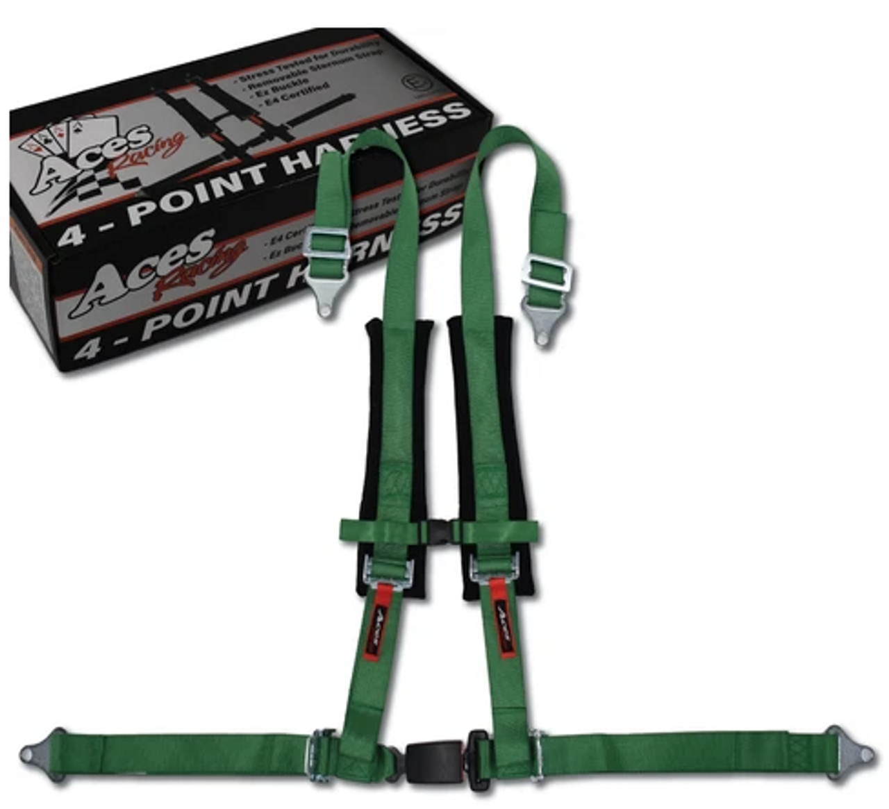 Polaris Rzr 4 Point Harness With Ez Buckle Aces Racing