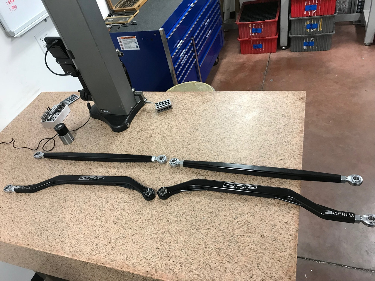 Polaris RZR High Clearance Heavy Duty Radius Rod Set (4) - ZRP Products ...