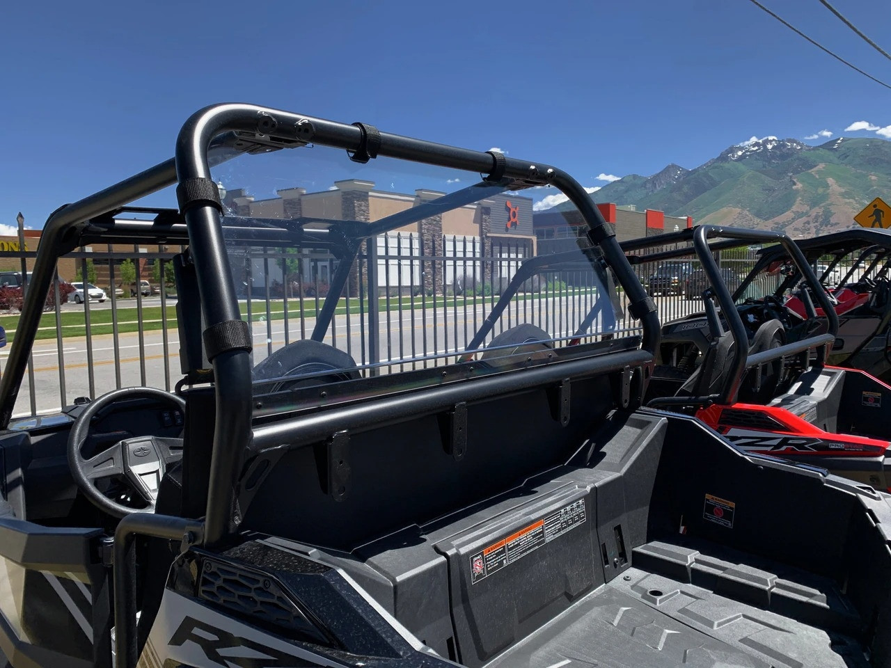 Polaris RZR Rear Polycarbonate Window by UTV Zilla ZIL-RZ900-RR-WS-00-EPRZR