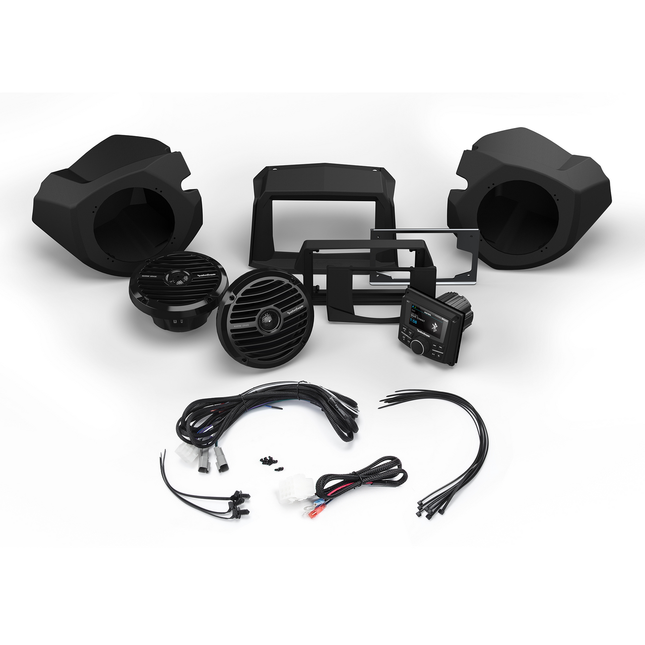 Polaris RZR 900 / XP 1000 / XP Turbo Stereo & Front Speaker Kit by Rockford