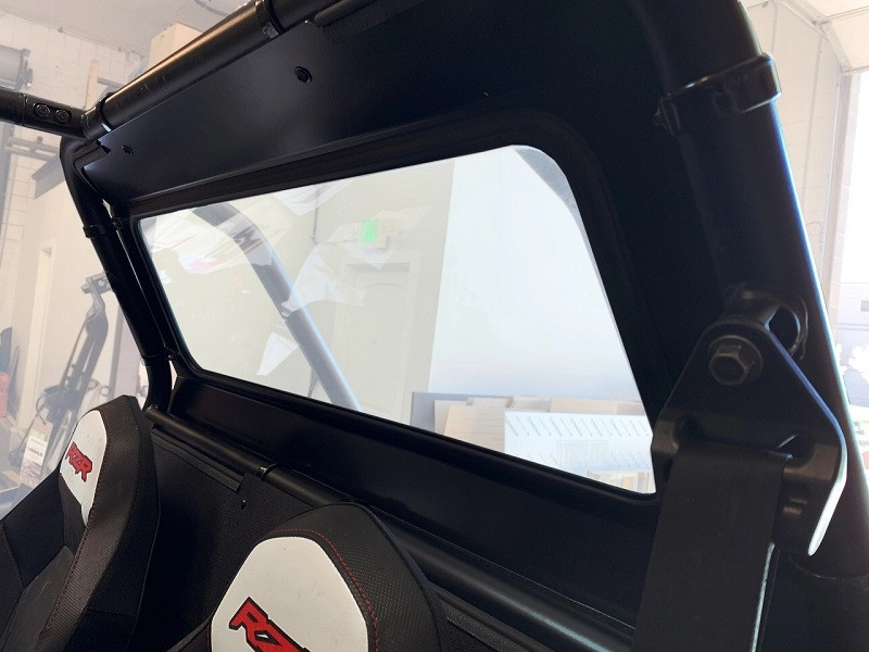 Polaris RZR Rear Glass Window by UTVZILLA ZL-RZ1K-RR-GLS